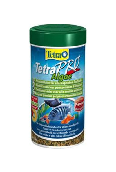 Tetra Pro Algae Crisps Spirulinali Cips Balik Yemi 250 Ml Tetra Pro Algae Crisps Spirulinali Cips Balik Yemi 250 Ml