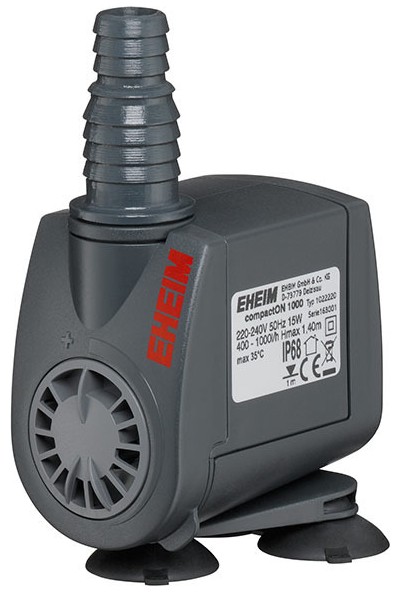 Eheim Compacton 1000 Kafa Ve Sirkülasyon Motoru 15W 400-1000 Lt/H Eheim Compacton 1000 Kafa Ve Sirkülasyon Motoru 15W 400-1000 Lt/H