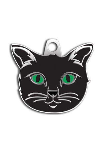 Dalis Pet Tag - Siyah Renk Kedi Künyesi