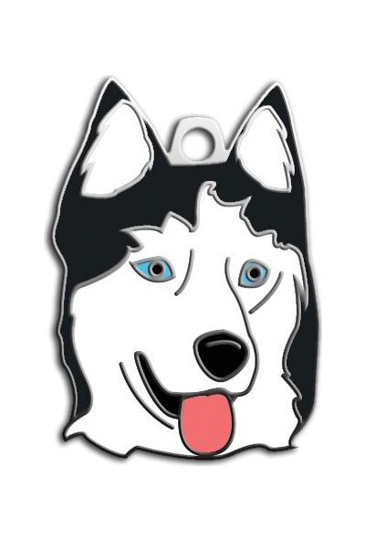 Dalis Pet Tag - Sibirya Kurdu Köpek Künyesi Dalis Pet Tag - Sibirya Kurdu Köpek Künyesi