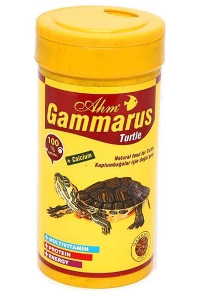 Ahm Gammarus Kamplumbağa Yemi100 Ml