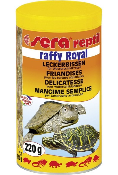Sera Raffy Royal Kaplumbağa Yemi 1000 Ml Sera Raffy Royal Kaplumbağa Yemi 1000 Ml