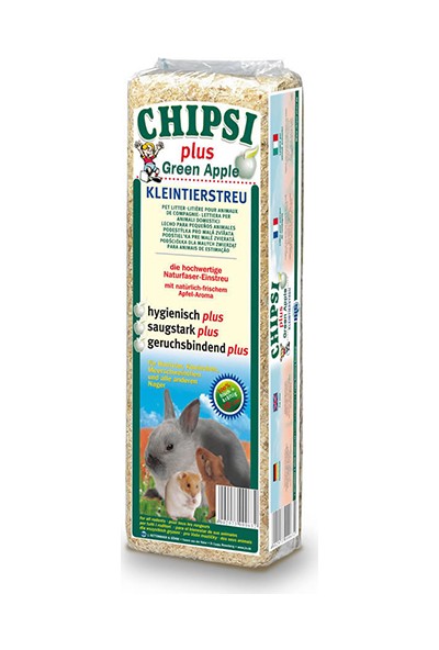 Chipsi Plus Elma Aromalı Kemirgen Talaşı 15 Lt Chipsi Plus Elma Aromalı Kemirgen Talaşı 15 Lt