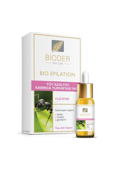 Bioder Tüy Azaltıcı Karınca Yumurtası Yağı 30 Ml Bioder Tüy Azaltıcı Karınca Yumurtası Yağı 30 Ml