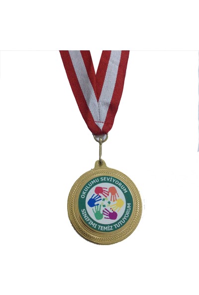 Beyazyıldızlar Madalya 10 Adet (Sınıfımı Temiz Tutuyorum)