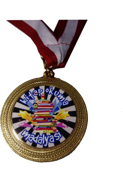 Beyazyıldızlar Madalya 10 Adet (Kitap Okuma Madalyası)