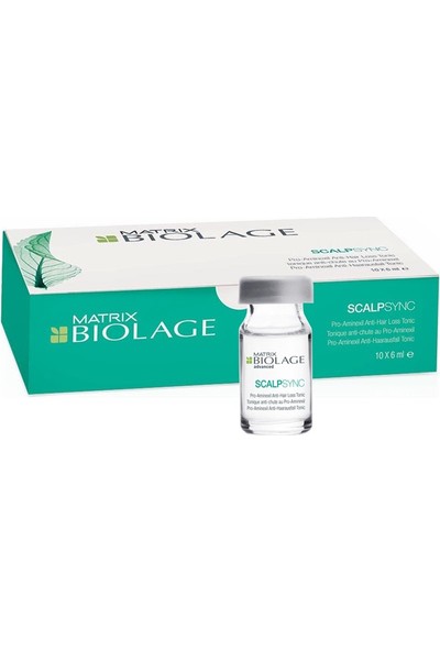 Matrix Biolage Scalpsync Saç Dökülmesine Karşı Aminexil Serum 10 x 6 Ml Matrix Biolage Scalpsync Saç Dökülmesine Karşı Aminexil Serum 10 x 6 Ml