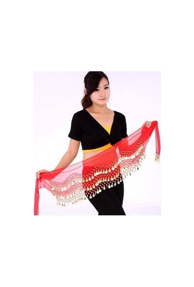 Vipfoni Shakira Kına Gecesi Bel Kemeri - Kırmızı Vipfoni Shakira Kına Gecesi Bel Kemeri - Kırmızı