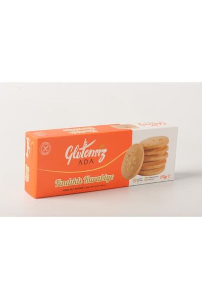 Glutensizada Glutensiz Fındıklı Kurabiye 117 Gr