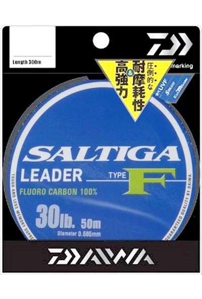 Daiwa Saltiga Leader 50m Fluorocarbon Misina Daiwa Saltiga Leader 50m Fluorocarbon Misina