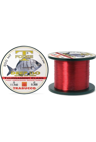 Trabucco T-Force Deep Iso Serisi 300m Monofilament Misina Trabucco T-Force Deep Iso Serisi 300m Monofilament Misina
