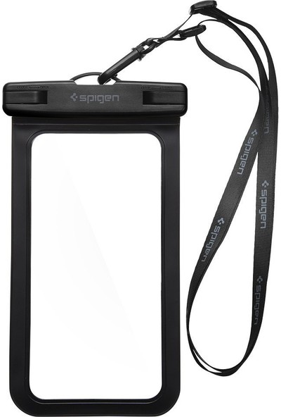 Spigen Universal (Tüm Cihazlarla Uyumlu) IPX8 Sertifikalı Su Geçirmez Kılıf Black - 000EM21018 Spigen Universal (Tüm Cihazlarla Uyumlu) IPX8 Sertifikalı Su Geçirmez Kılıf Black - 000EM21018