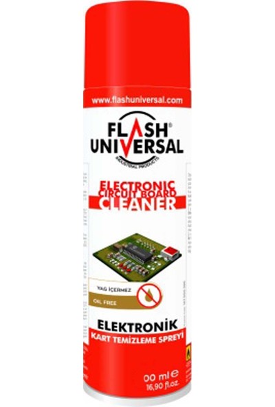 Elektronik Devre Kart Temizleyici Sprey 200 Ml Elektronik Devre Kart Temizleyici Sprey 200 Ml