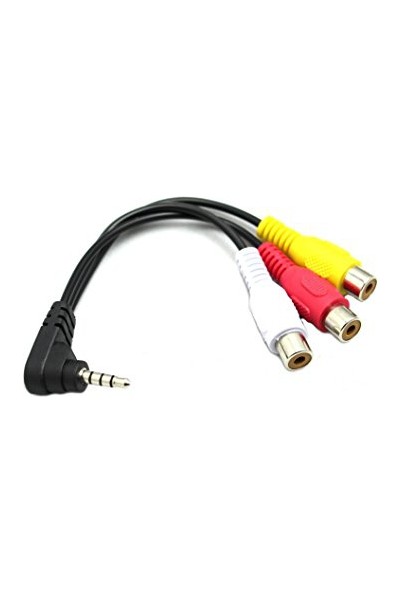 Ethic Stereo Erkek 3 Rca Dişi Av Kablo Çevirici Ethic Stereo Erkek 3 Rca Dişi Av Kablo Çevirici