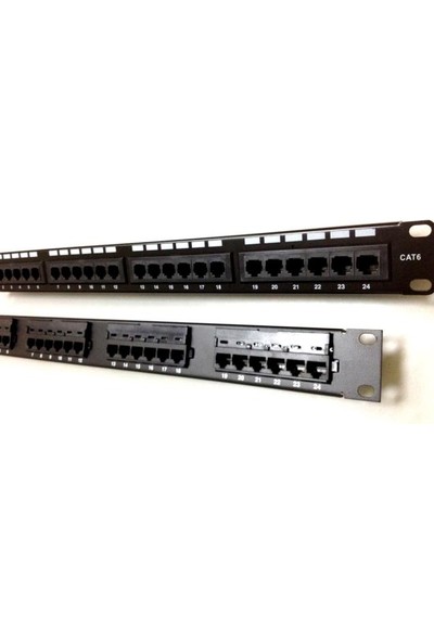 Ethic Cat6 Patch Panel 24 Port Ethic Cat6 Patch Panel 24 Port