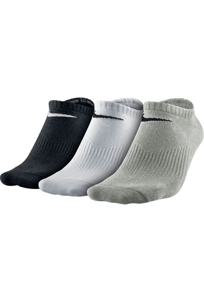 Nike SX4705 901 Spor Kısa Çorap Gri-Siyah-Beyaz Nike SX4705 901 Spor Kısa Çorap Gri-Siyah-Beyaz