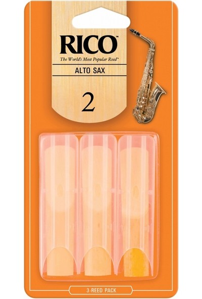 Rico RJA0320 Alto Sax Kamışı No:2 3'lü Paket