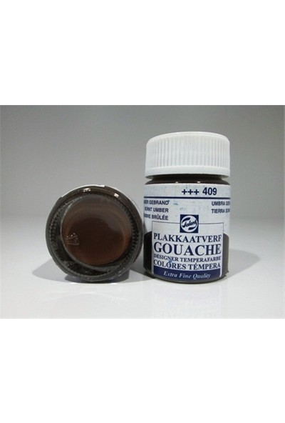 Talens Guaj Boya 16Ml Burnt Umber 409 Talens Guaj Boya 16Ml Burnt Umber 409