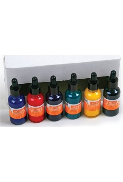 Südor Ebru Boyası Damlalıklı 6 Lı 856