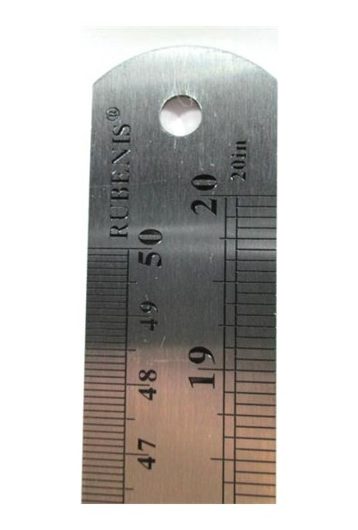 Rubenis Çelik Cetvel 50 Cm