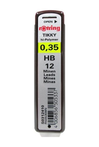 Rotring Tikky 0,35 Mm ( Uç ) Hb Rotring Tikky 0,35 Mm ( Uç ) Hb
