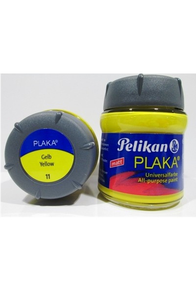 Pelikan Plaka Boya Yellow 11