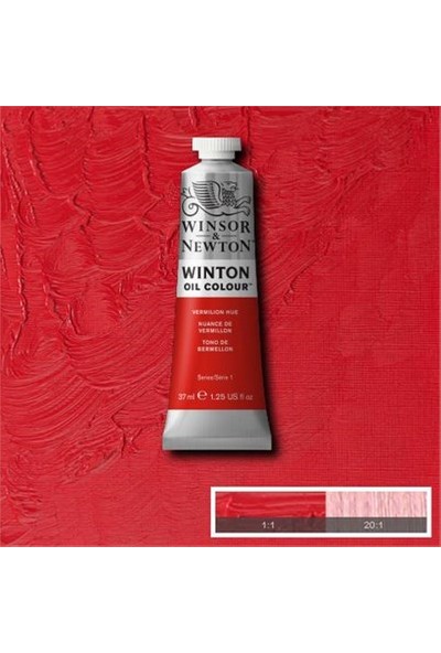 Winsor Newton Winton 37 Ml Yağlı Boya No 42 Vermilion Hue Winsor Newton Winton 37 Ml Yağlı Boya No 42 Vermilion Hue