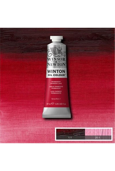 Winsor Newton Winton 37 Ml Yağlı Boya No 17 Permanent Crimson Lake Winsor Newton Winton 37 Ml Yağlı Boya No 17 Permanent Crimson Lake