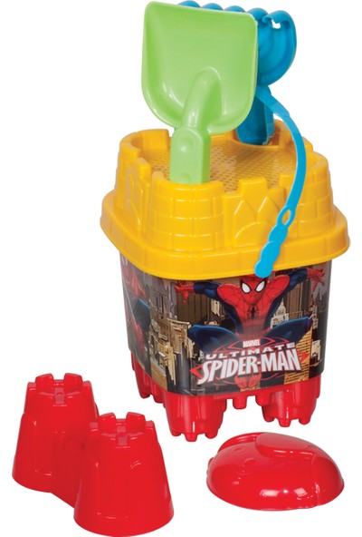 Spiderman Küçük Kale Kova Set Spiderman Küçük Kale Kova Set
