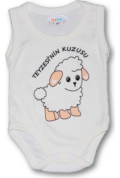 Biricik'S Teyzesinin Kuzusu Çıtçıtlı Bebek Body