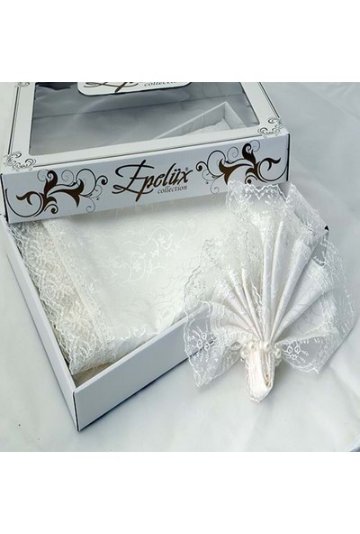 Epelüx Masa Örtüsü Set Takımı