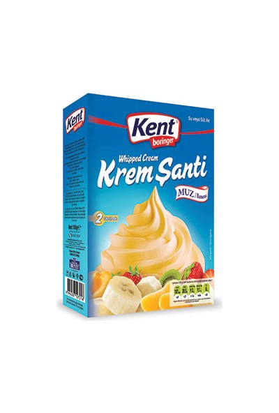 Kent Kent Krem Şanti Muz 150 Gr Kent Kent Krem Şanti Muz 150 Gr