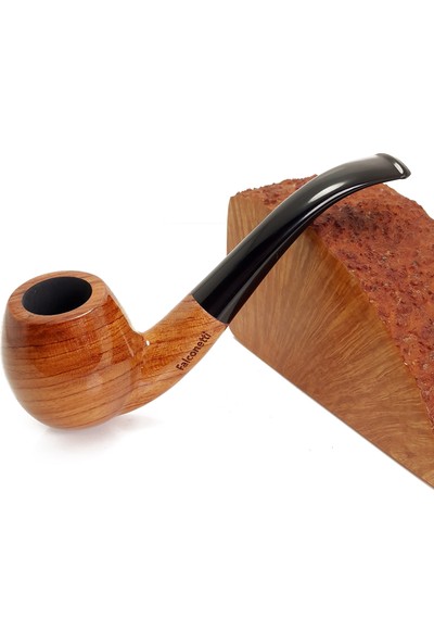 Falconetti Maun Ağacı Parlak El Yapımı Pipo pt62