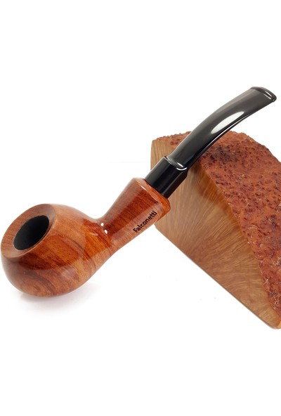 Falconetti Maun Ağacı Parlak El Yapımı Pipo pt64