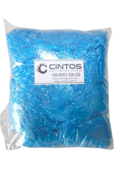 Cintos Dayanıklı Çift Lastikli 100'Lü Galoş