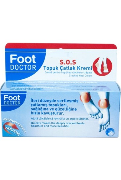 Foot Doctor SOS Topuk Çatlak Kremi
