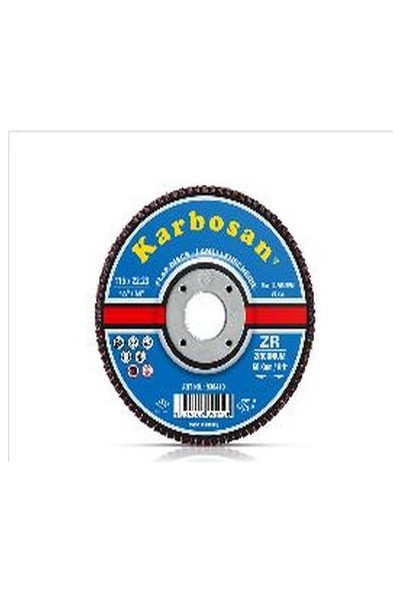 Karbosan 115*22 60 Kum Flap Disk Zımpara (1 Adet) Karbosan 115*22 60 Kum Flap Disk Zımpara (1 Adet)