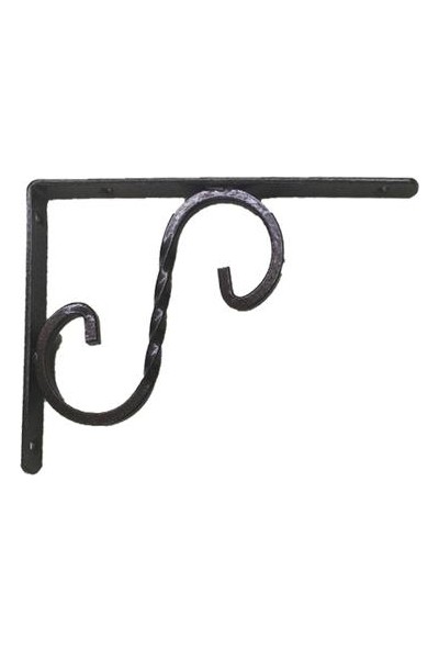 Raf Altı Ferforje Siyah 2 No (1 Adet)