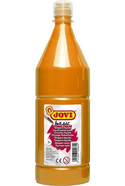 Jovi Basic 1000 cc Sulandırılmış Guaj Boya (Turuncu) Jovi Basic 1000 cc Sulandırılmış Guaj Boya (Turuncu)