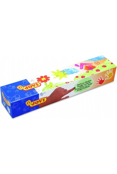 Jovi 546 - 6x40 ml Kutulu Parmak Boya (6 Renk) Jovi 546 - 6x40 ml Kutulu Parmak Boya (6 Renk)