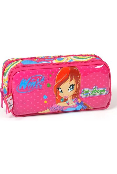 Yaygan Winx Bloom Kabartmalı İki Bölmeli Kalemlik