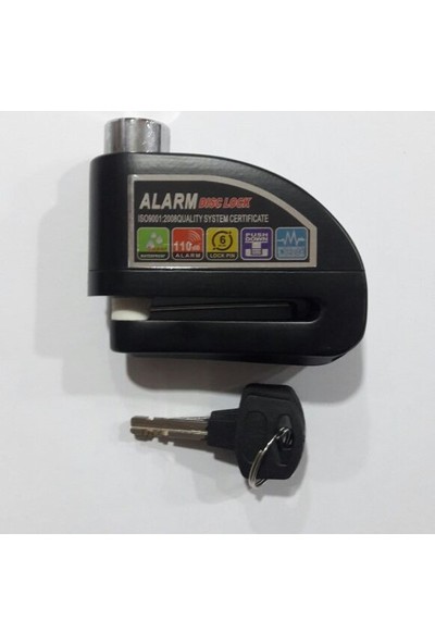 Motospartan Disk Kilidi Alarmlı Siyah Lk603 Rmg Motospartan Disk Kilidi Alarmlı Siyah Lk603 Rmg