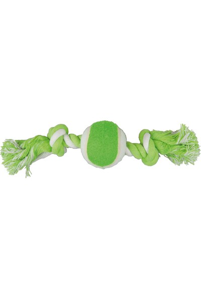 Toplu İp Sargı Köpek Oyuncağı (Yeşil/Beyaz) 28 Cm Toplu İp Sargı Köpek Oyuncağı (Yeşil/Beyaz) 28 Cm
