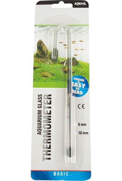 Chicos Akvaryum İçin Askılı Cam Derece 15 Cm