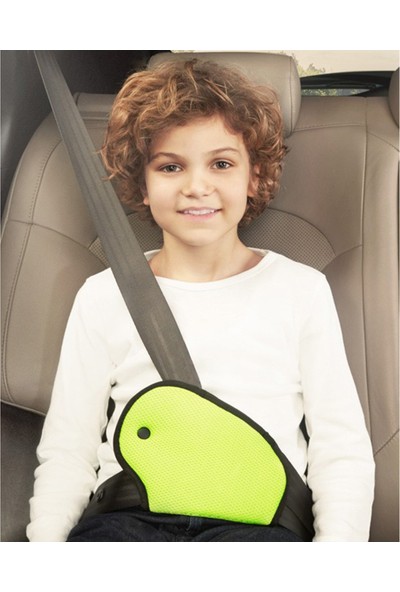 Happy Hop Beltfix Emniyet Kemeri Düzenleyici Neon Yeşil
