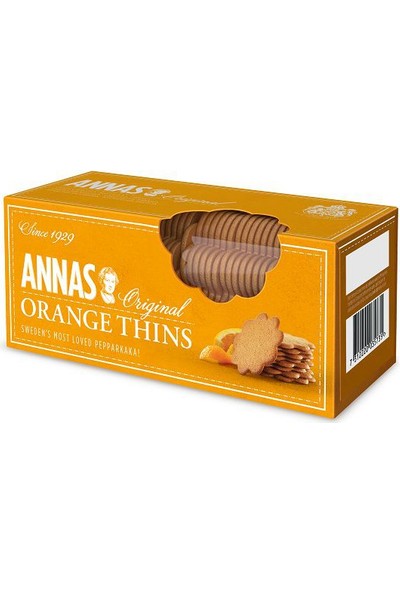 Lotus Annas Orange Thins 150 gr