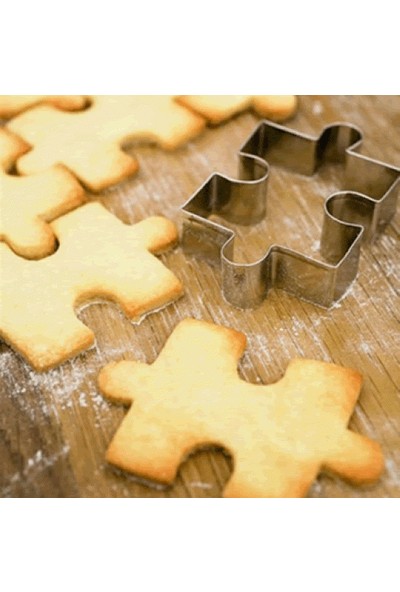 Pastisya puzzle Kurabiye Kalıbı Pastisya puzzle Kurabiye Kalıbı
