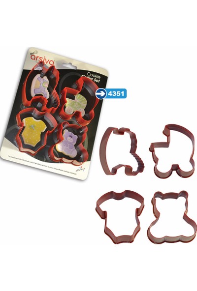 Pastisya bebek Temalı 4 Lü Set Pastisya bebek Temalı 4 Lü Set