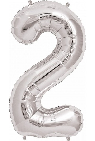 Pastisya 2 Yaş Gümüş Balon Pastisya 2 Yaş Gümüş Balon