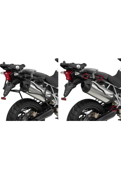 Kappa Klr6409 Trıumph Tıger 800 - 800xc - 800xr (11-16) Yan Çanta Taşıyıcı Kappa Klr6409 Trıumph Tıger 800 - 800xc - 800xr (11-16) Yan Çanta Taşıyıcı